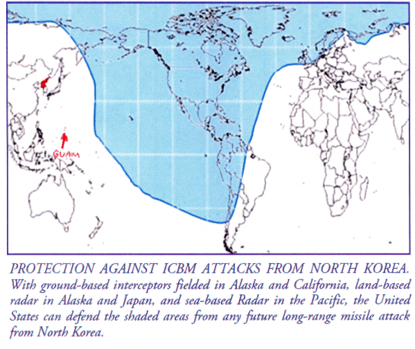 Is Guam Covered by the U.S. GMD National Missile Defense System? (March ...